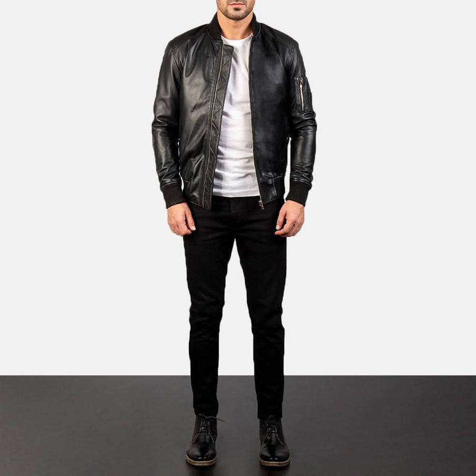 100% Genuine & Real Leather Jackets Mens – Leather Clan